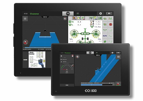 KRONE Digital | Control units and data management | KRONE