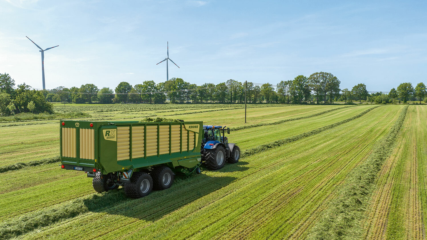 RX | Self-loading and forager-filled forage wagons | Explore » KRONE NA