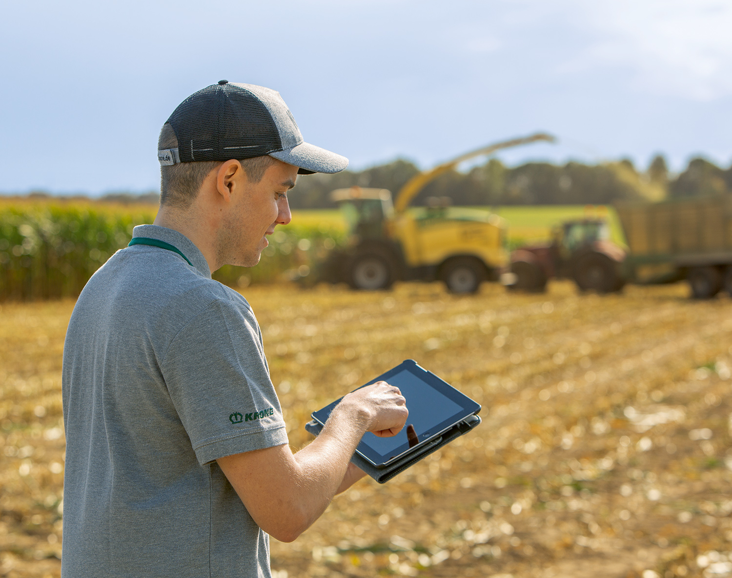 KRONE Digital | Control units and data management | KRONE